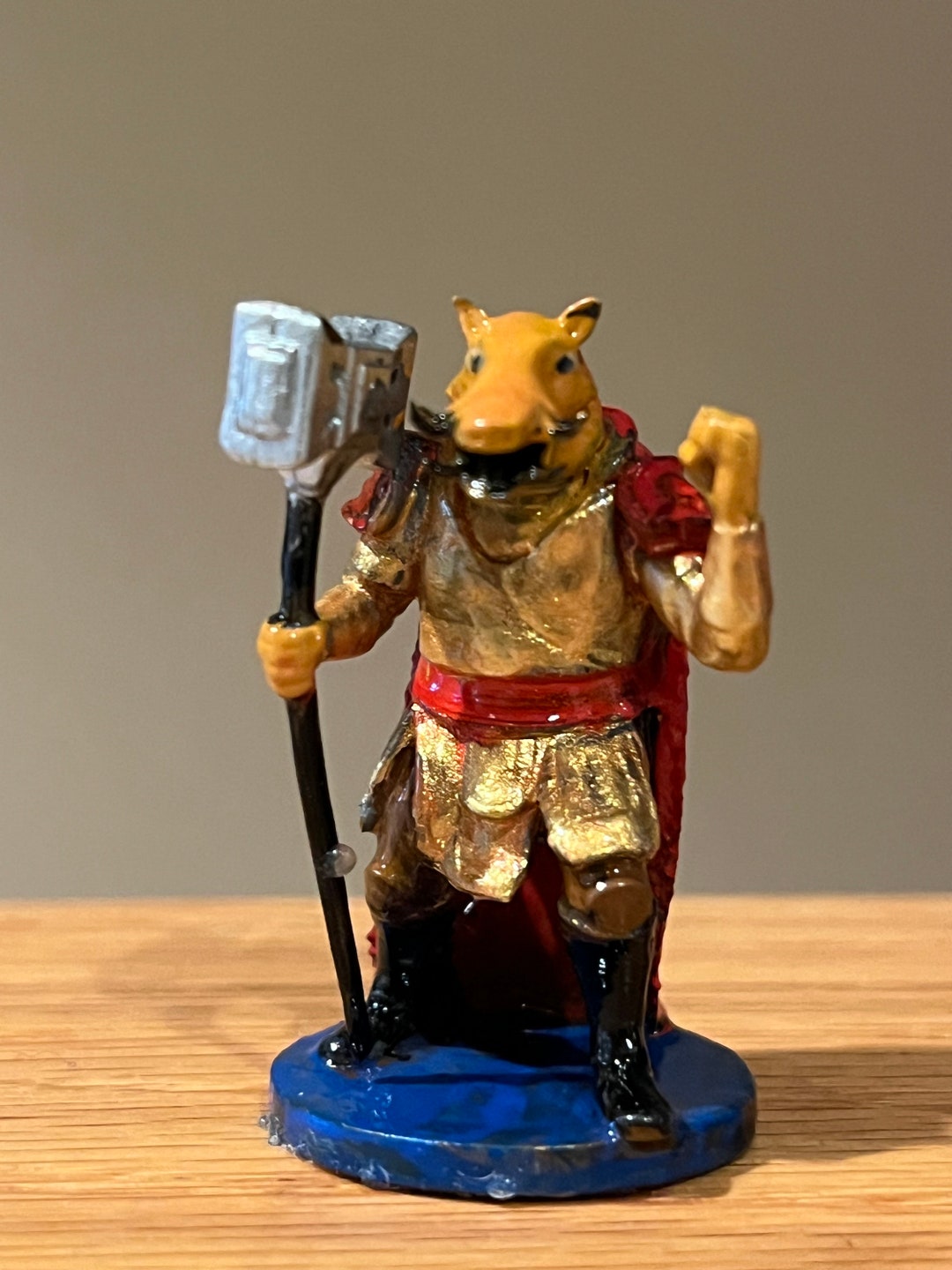 Miniature Hand Painted Dnd Warrior Boar - Etsy
