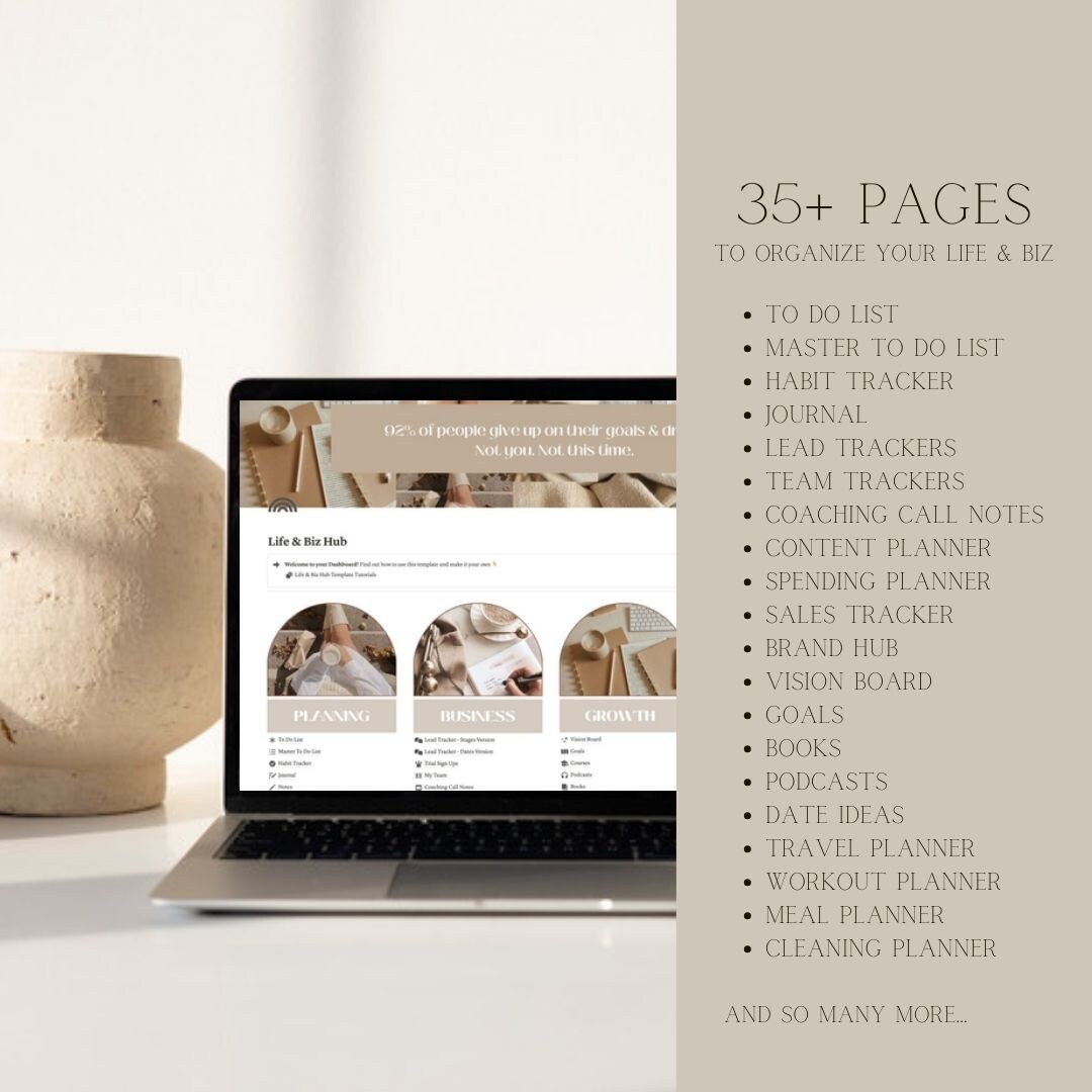 High Ticket Sales Notion Planner - Etsy