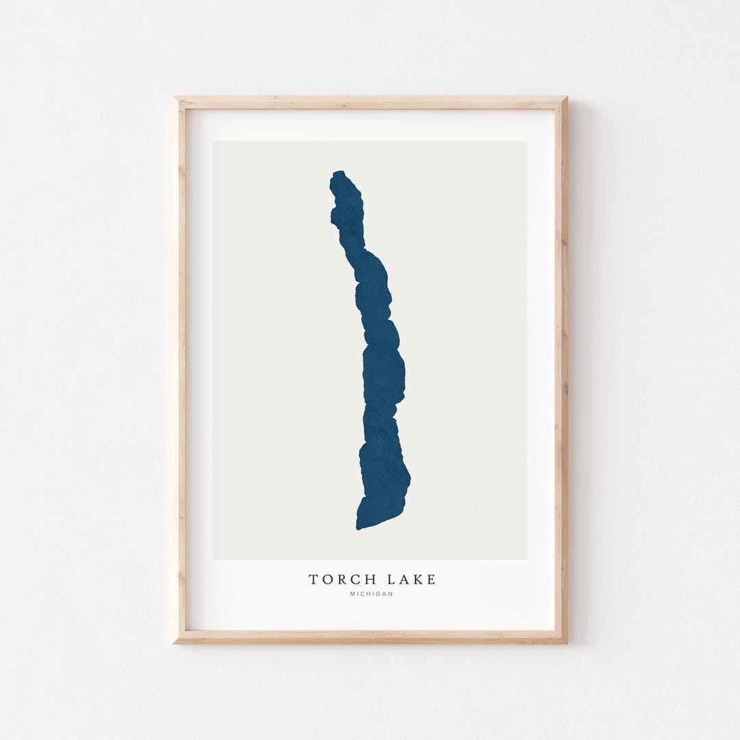 Torch Lake, Torch Lake Print, Torch Lake Poster, Torch Lake Art, Lake ...