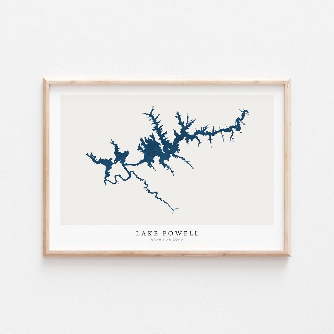 Lake Powell, Lake Powell Print, Lake Powell Poster, Lake Powell Art ...
