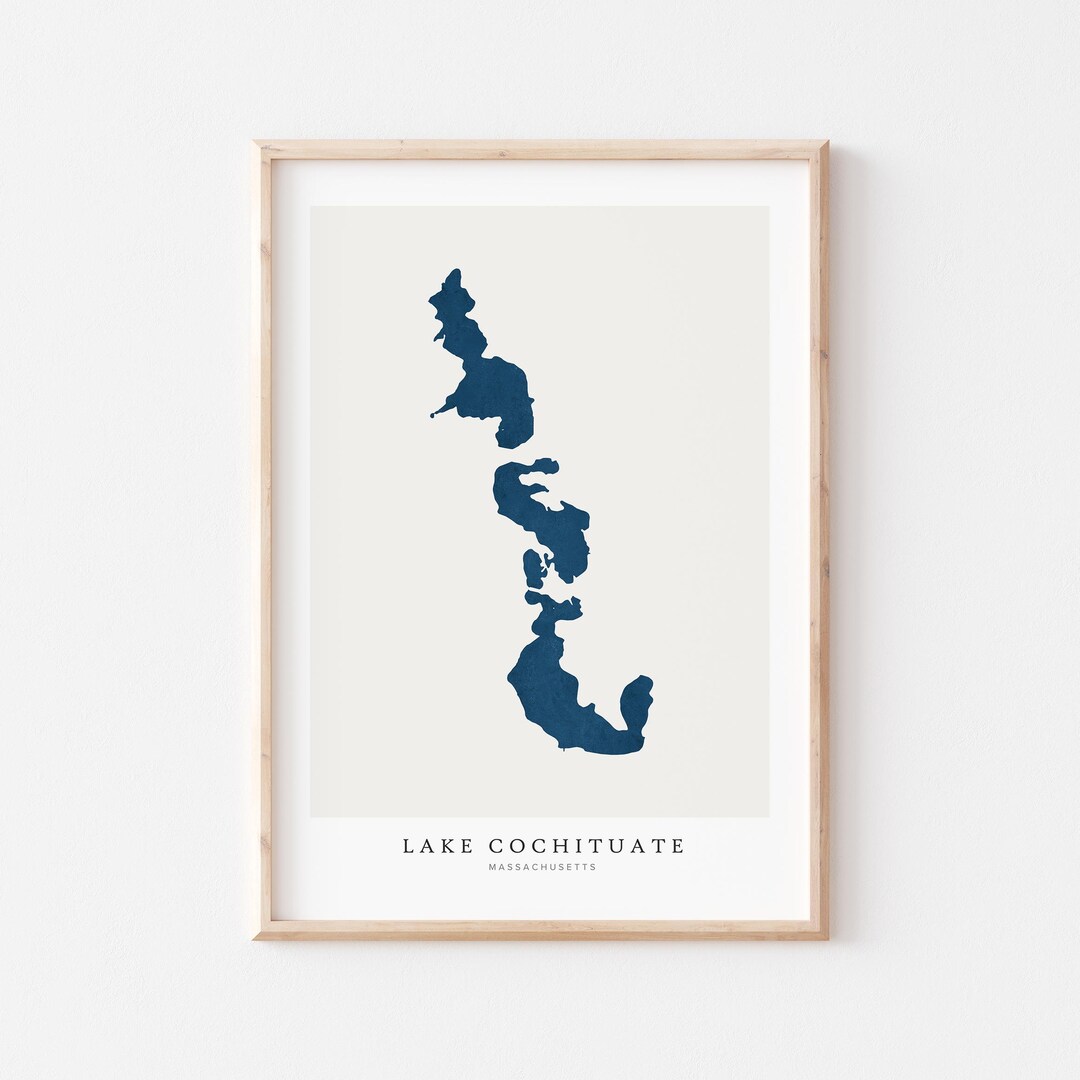 Lake Cochituate, Lake Cochituate Print, Lake Cochituate Poster, Lake ...