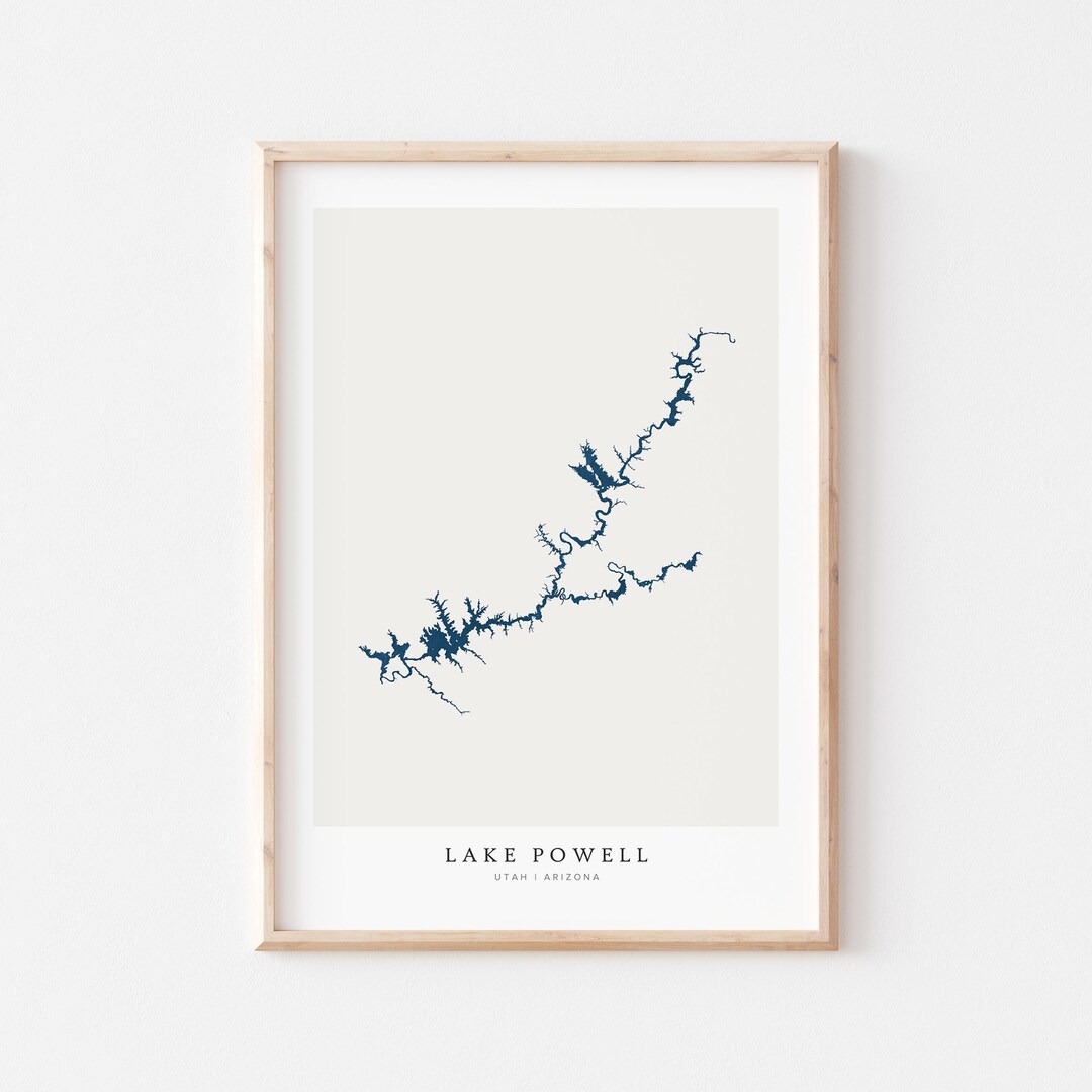 Lake Powell, Lake Powell Print, Lake Powell Poster, Lake Powell Art ...