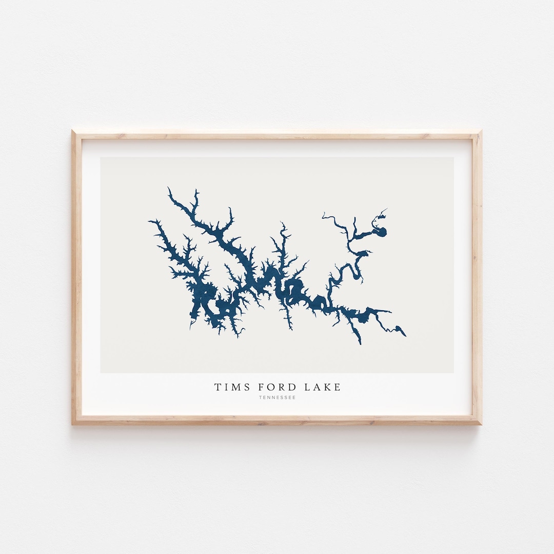 Tims Ford Lake, Tims Ford Lake Print, Tims Ford Lake Poster, Tims Ford ...