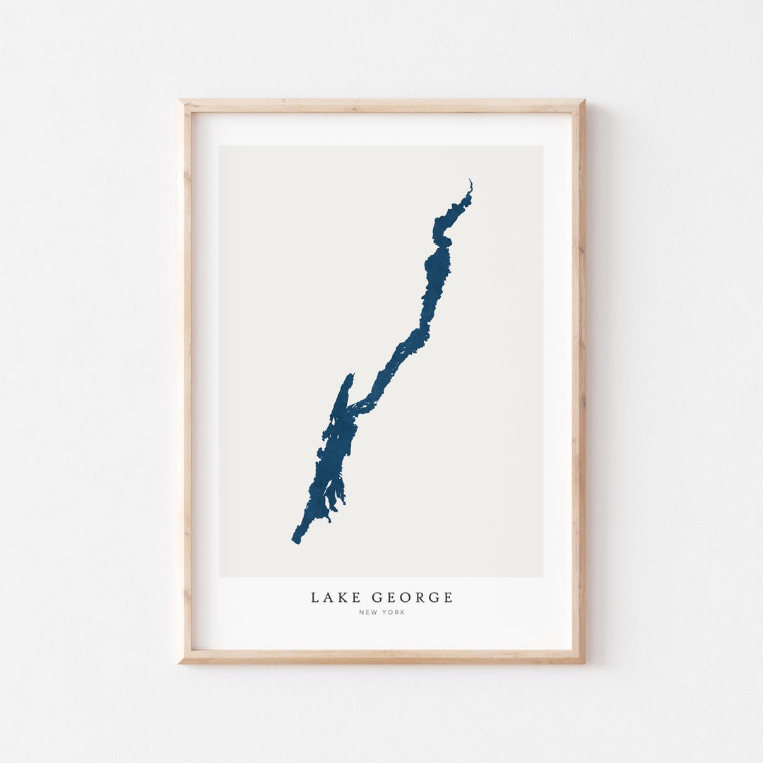 Lake George, Lake George Print, Lake George Poster, Lake George Art ...