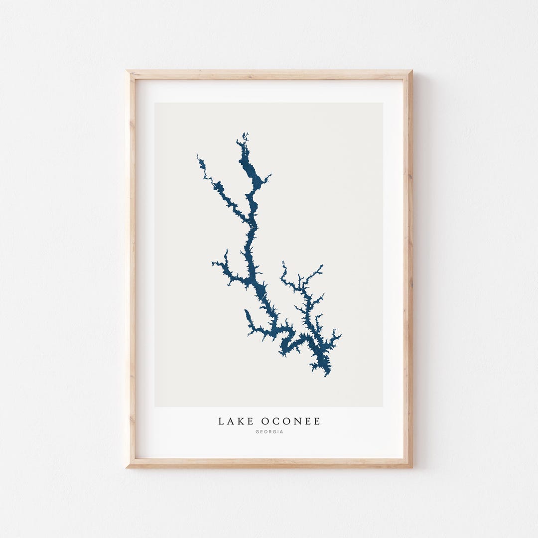 Lake Oconee, Lake Oconee Print, Lake Oconee Poster, Lake Oconee Art ...