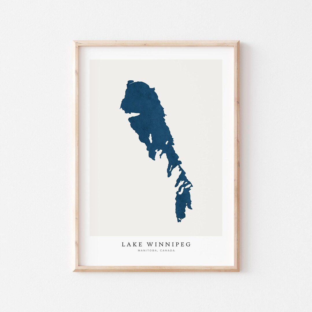 Lake Winnipeg, Lake Winnipeg Print, Lake Winnipeg Poster, Lake Winnipeg ...