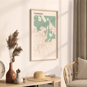 Tauranga Map Poster, Tauranga Wall Art, Tauranga Map, Tauranga Poster ...