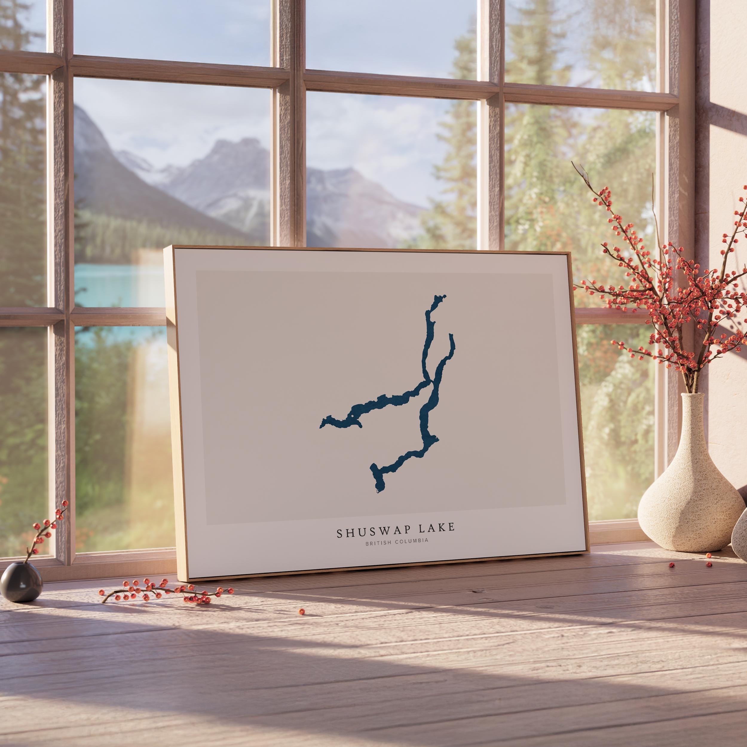Shuswap Lake, Shuswap Lake Print, Shuswap Lake Poster, Shuswap Lake Art ...