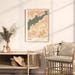 Vigo Map Poster, Vigo Print, Vigo Poster, Vigo Wall Art, Spain, Travel ...