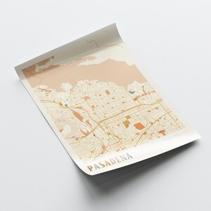 Pasadena Map Poster, Pasadena Print, Pasadena Poster, Pasadena Wall Art ...