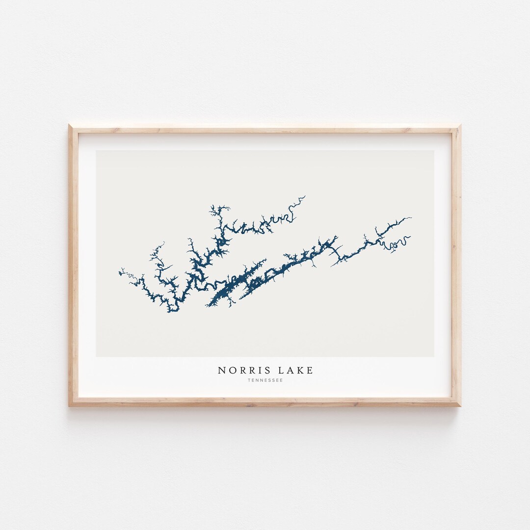 Norris Lake, Norris Lake Print, Norris Lake Poster, Norris Lake Art ...