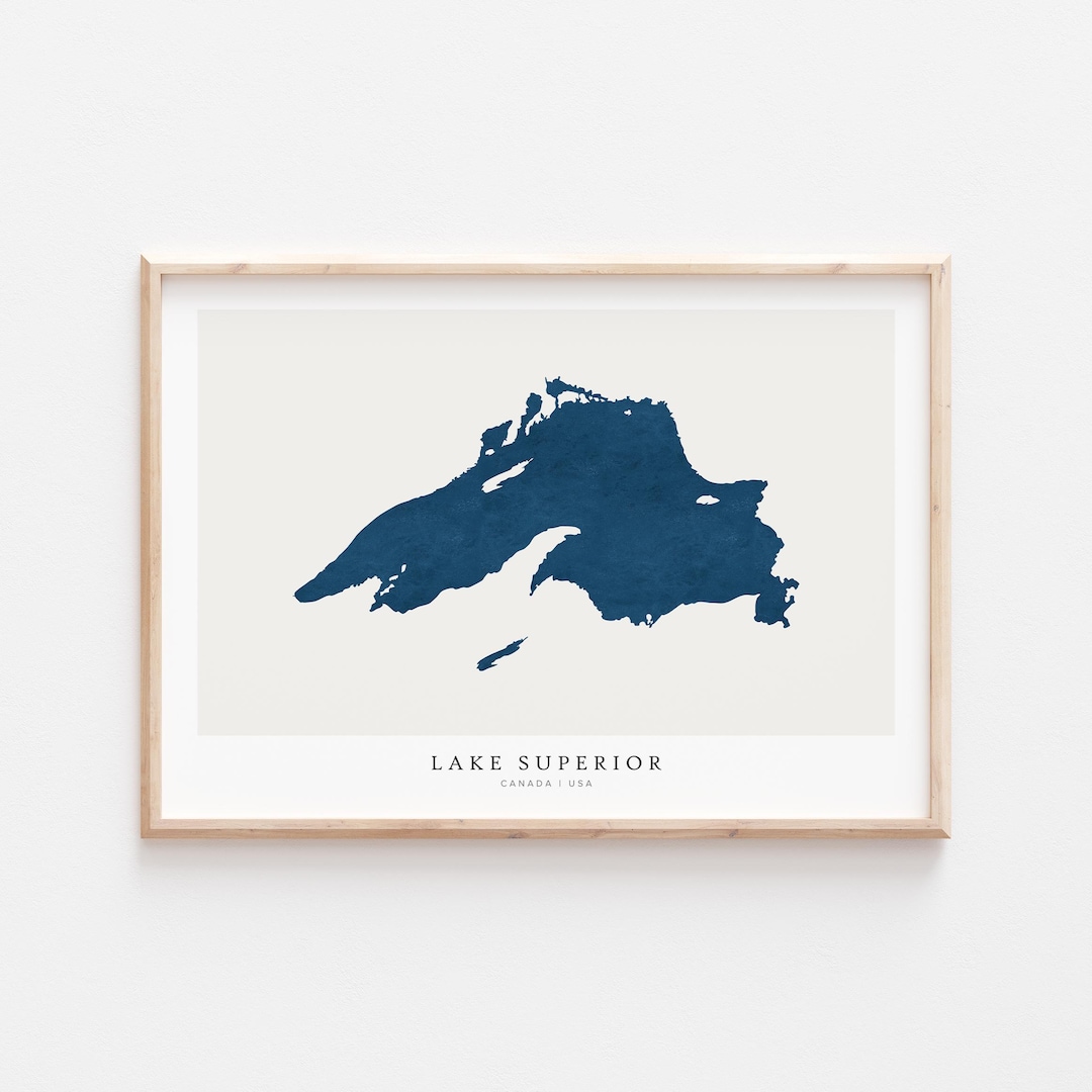 Lake Superior, Lake Superior Print, Lake Superior Poster, Lake Superior ...