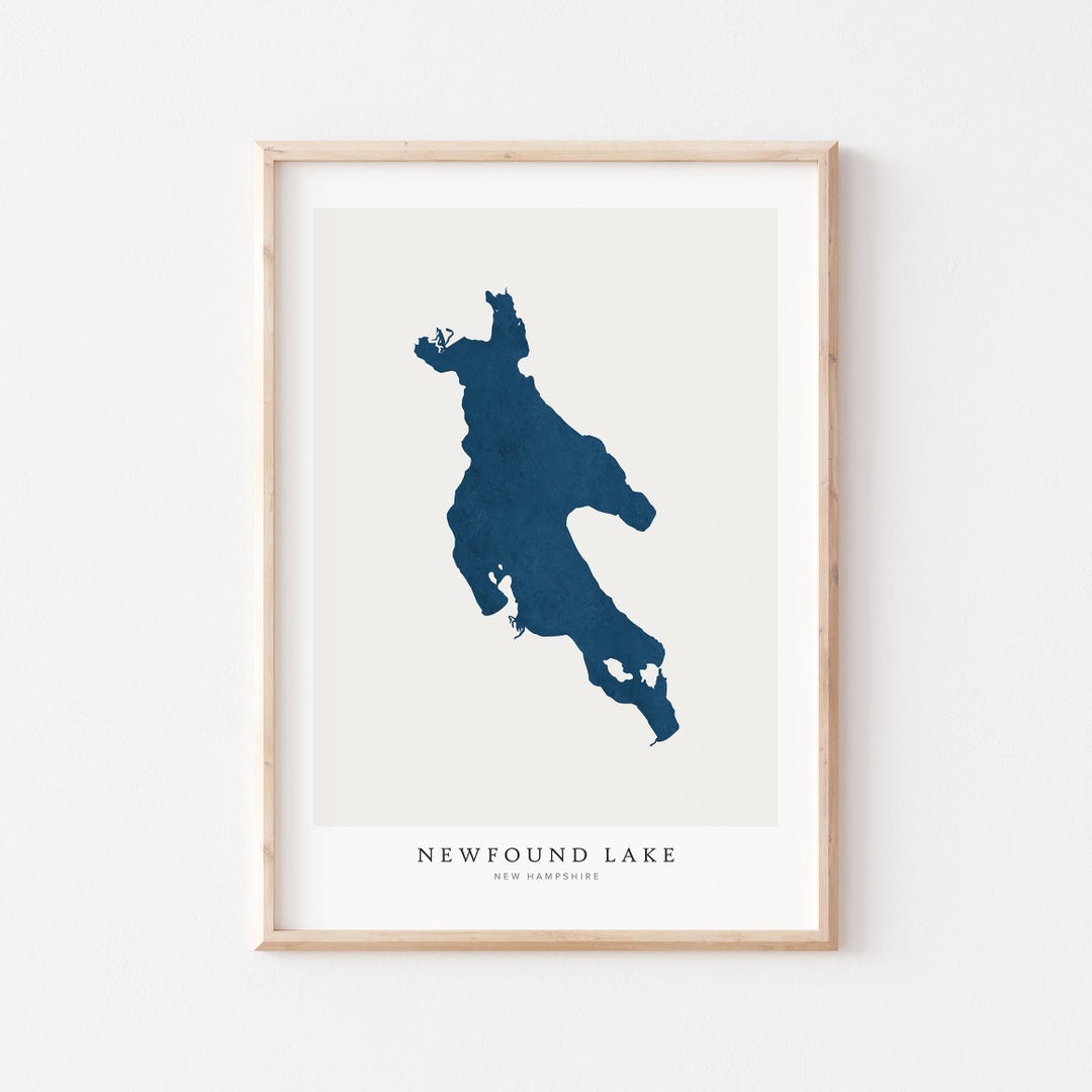 Newfound Lake, Newfound Lake Print, Newfound Lake Poster, Newfound Lake ...