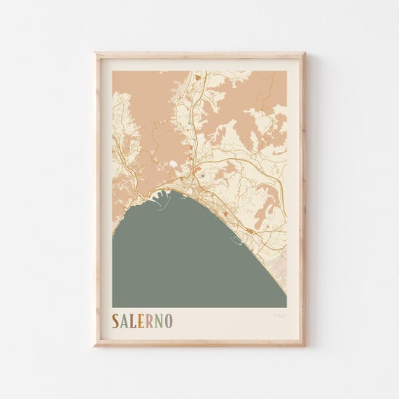 Salerno Map Paper