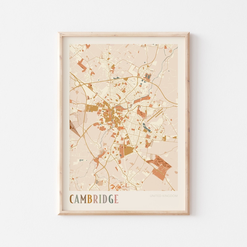 Cambridge Print - Etsy UK