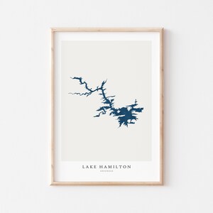 Lake Hamilton, Lake Hamilton Print, Lake Hamilton Poster, Lake Hamilton ...
