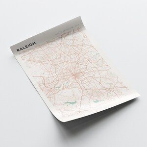 Raleigh Map Poster, Raleigh Print, Raleigh Poster, Raleigh Wall Art ...