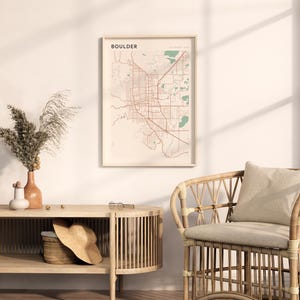 Boulder Map Poster, Boulder Print, Boulder Poster, Boulder Wall Art ...