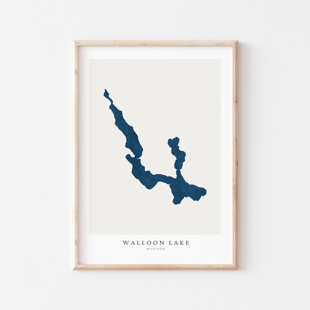 Walloon Lake, Walloon Lake Print, Walloon Lake Poster, Walloon Lake Art ...