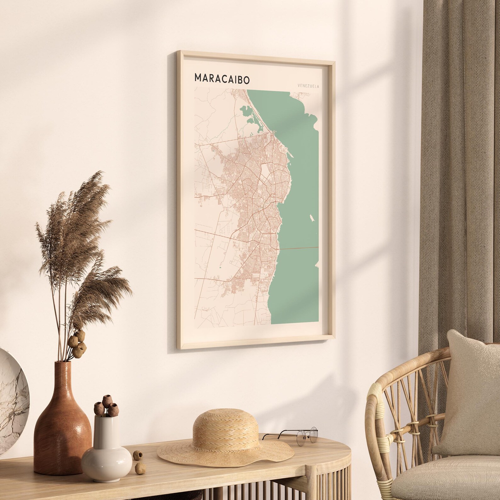 Maracaibo Map Poster, Maracaibo Print, Maracaibo Poster, Maracaibo Wall ...