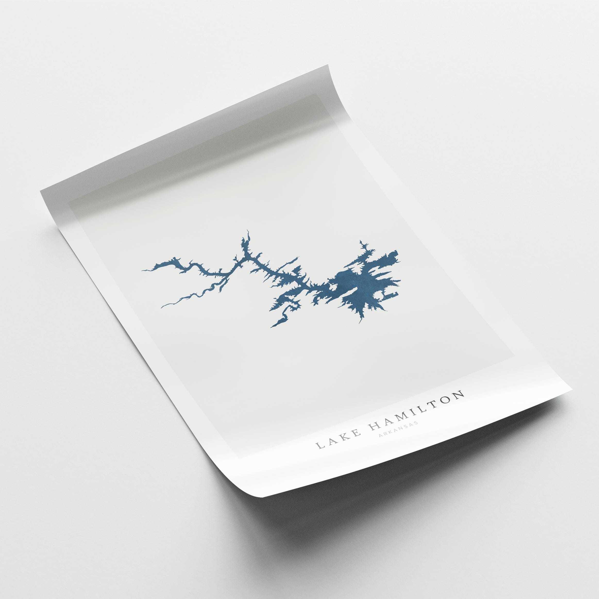 Lake Hamilton, Lake Hamilton Print, Lake Hamilton Poster, Lake Hamilton ...