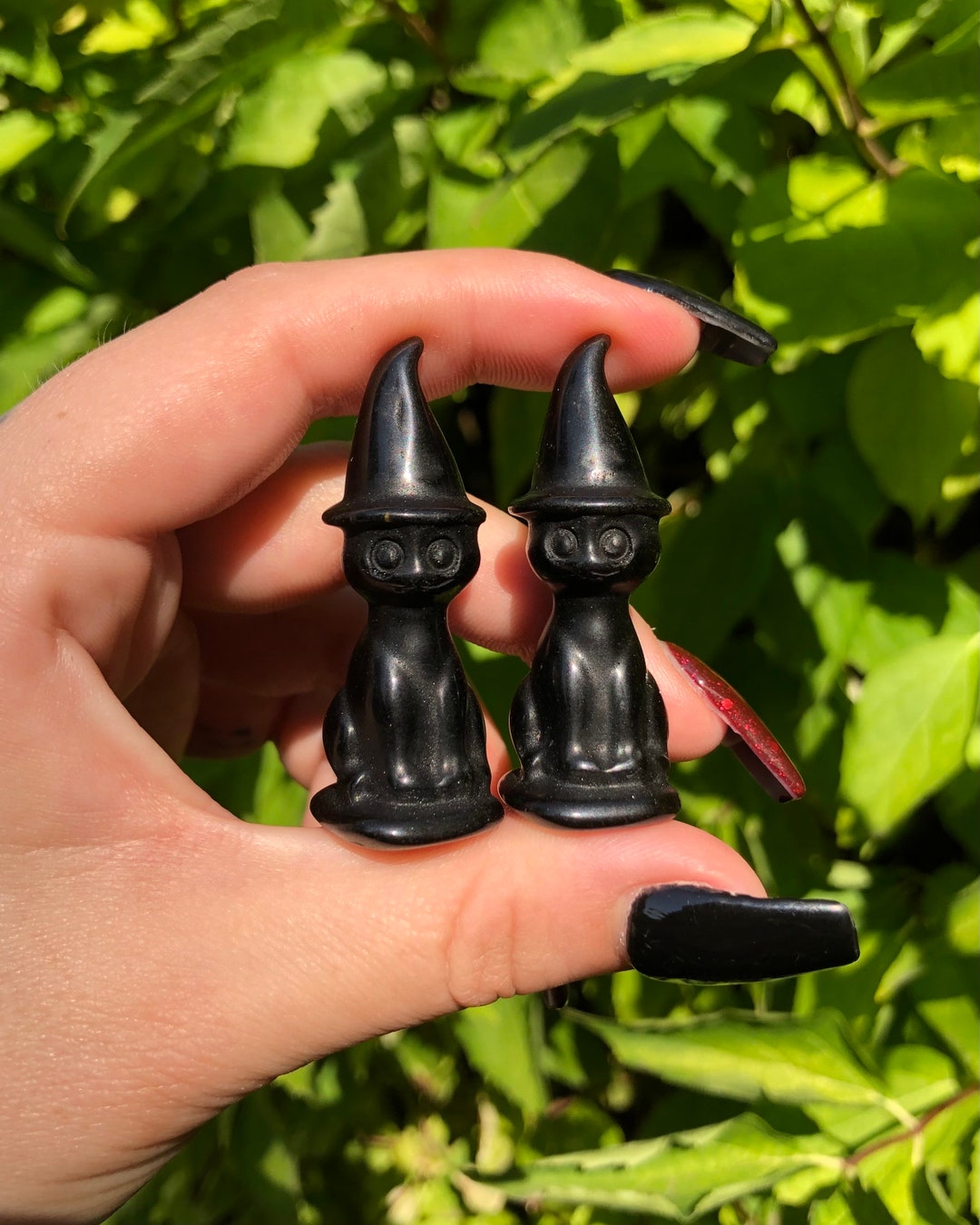 Gold Sheen Obsidian Witchy Cat Crystal Cat Obsidian Cat - Etsy