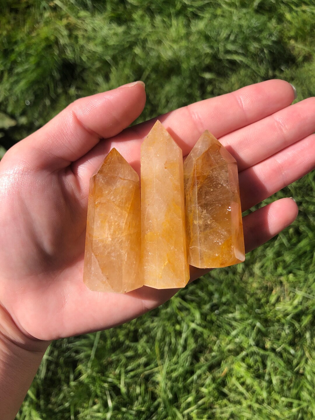 Golden Healer Towers Crystal Tower Golden Healer Quartz - Etsy