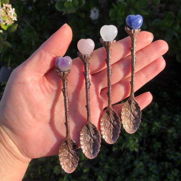 Crystal Spoon - Etsy