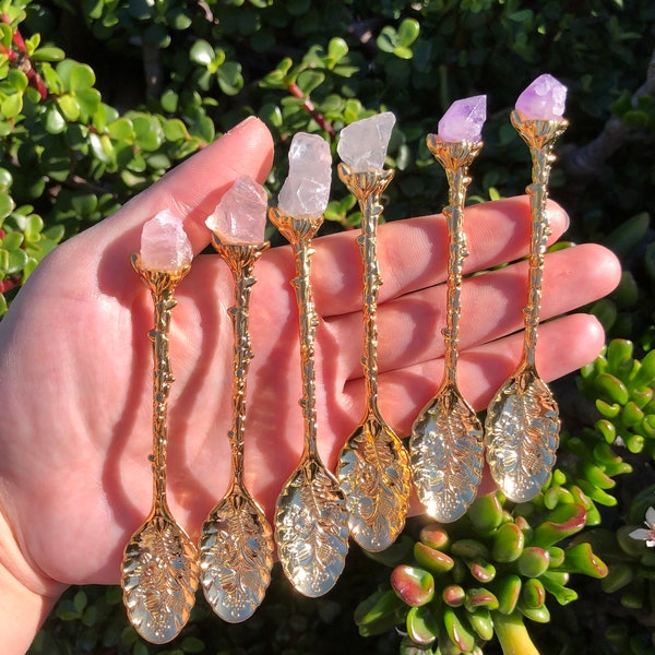 Crystal Spoon - Etsy