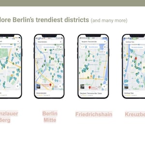 Ultimate Berlin Travel Guide | Google Maps Lists | Digital City Map ...