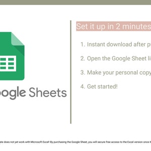 Reading Tracker Google Sheets - Digital Book Journal Spreadsheet ...