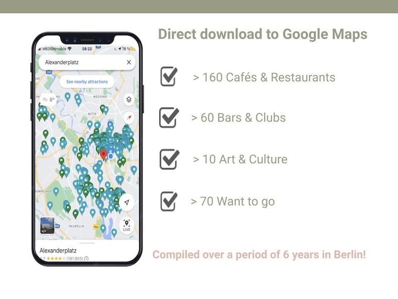 Ultimate Berlin Travel Guide | Google Maps Lists | Digital City Map ...