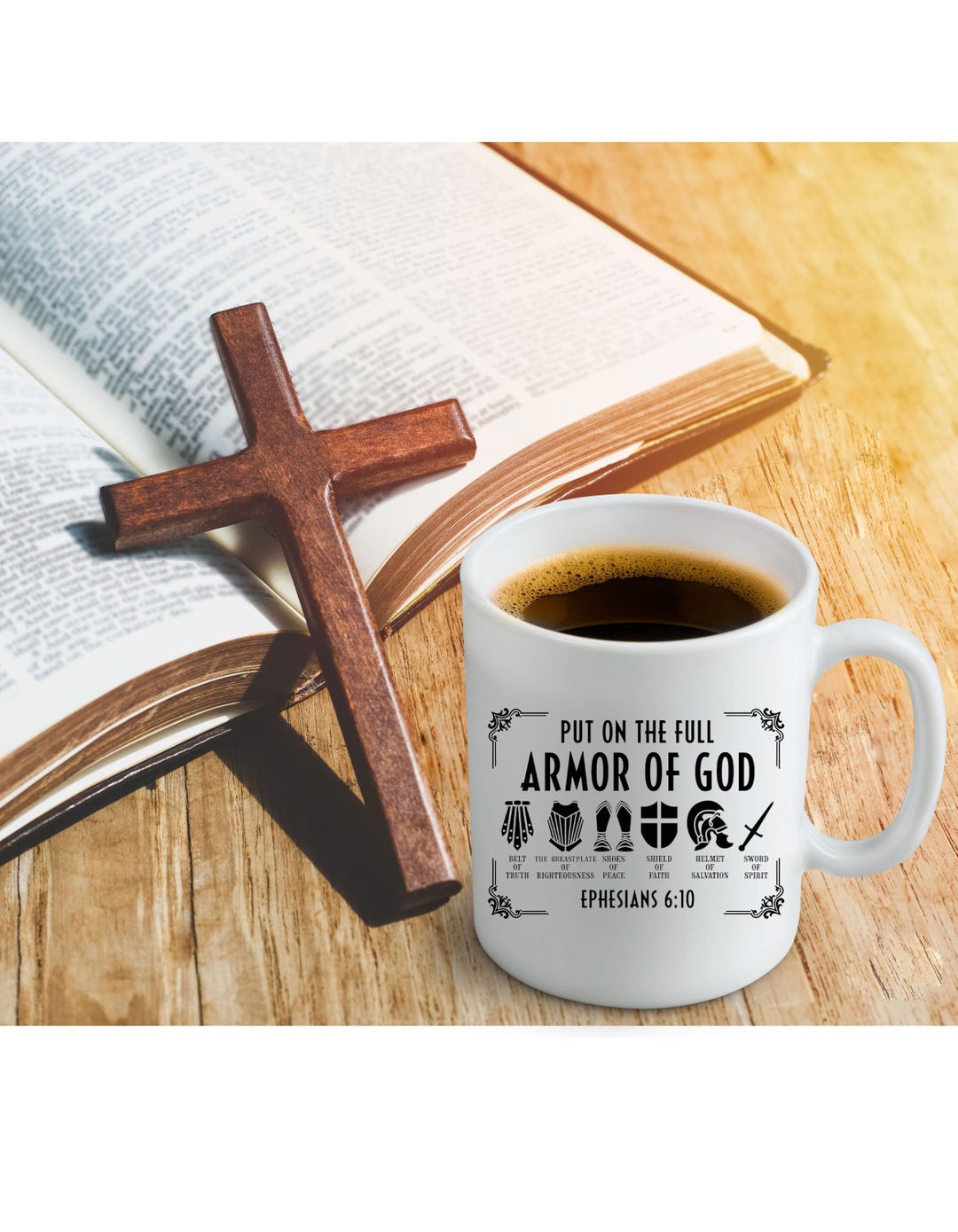 Armor of God SVG, Christian Bible Verse Design - Etsy