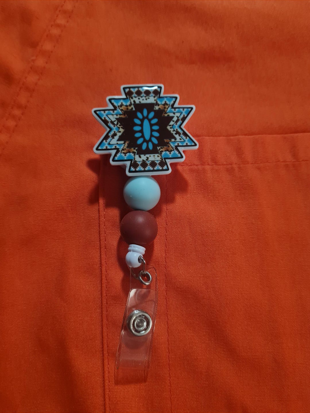 Native American Badge Reel ~ Health Care Badge Reel ~ Work Badge ...