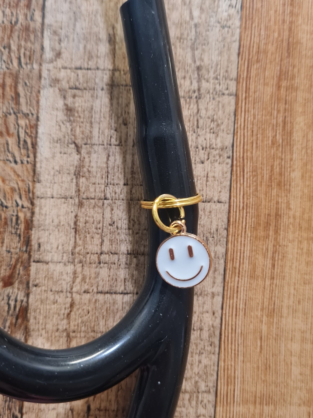 Smiley Face ~ Stethoscope Charm ~ RN Charm ~ Medical Stethoscope Charm ...
