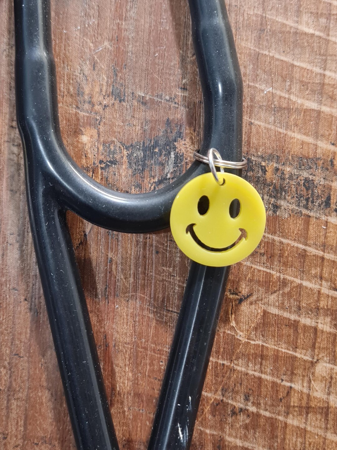 Smiley Face ~ Stethoscope Charm ~ RN Charm ~ Medical Stethoscope Charm ...