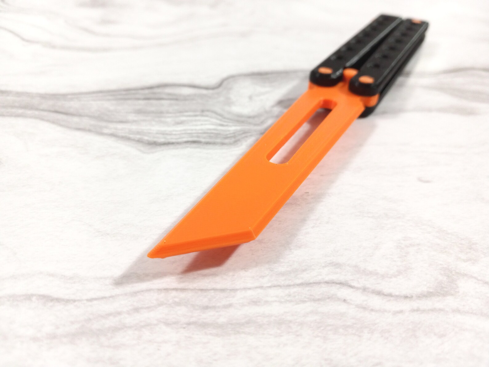 Balisong Trainer 3D Printed Tanto Style - Etsy Hong Kong