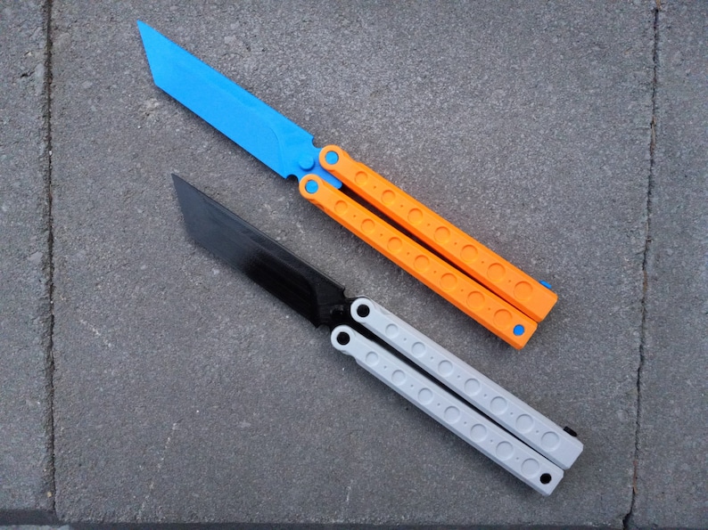 Balisong Trainer - 3D Printed - Tanto Style - Etsy