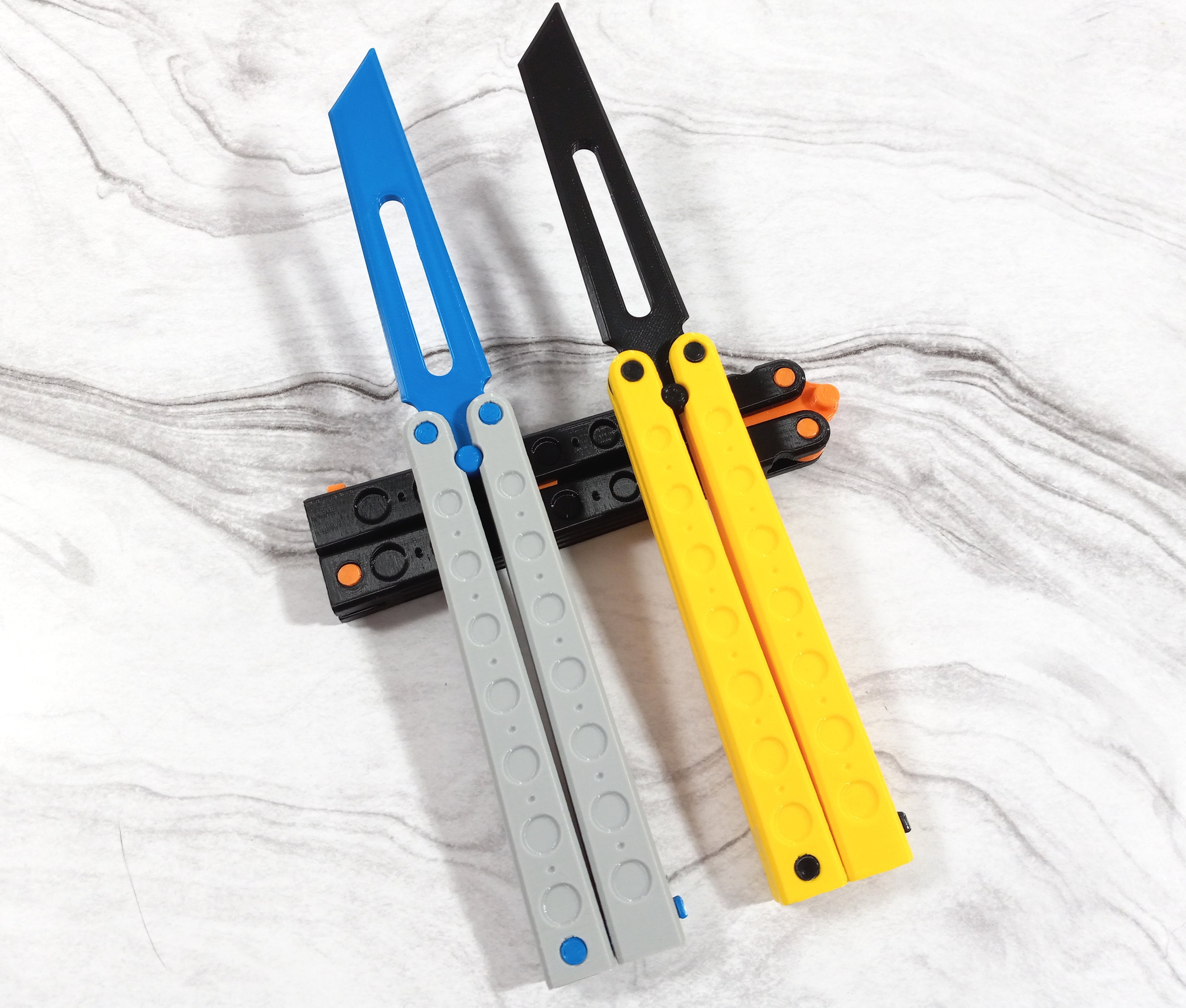 Balisong Trainer 3D Printed Tanto Style - Etsy Australia