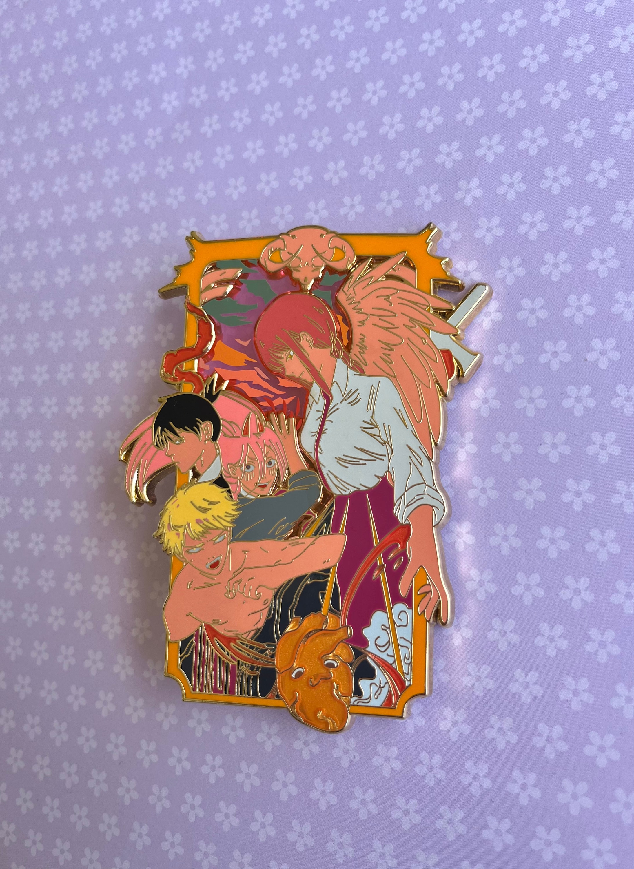 Devil Hunters 3.5" Enamel Pin - Etsy