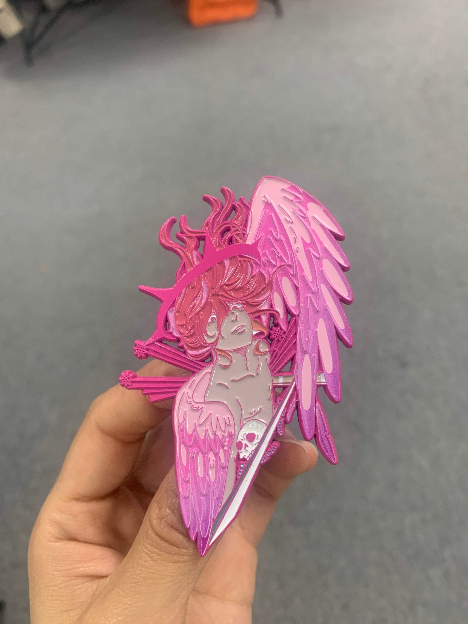 Reze and Angel Enamel Pins - Etsy