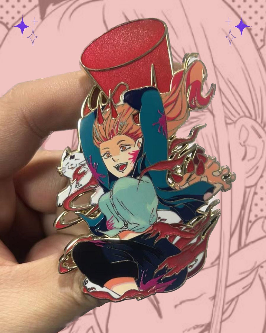 Power Enamel Pin - Etsy