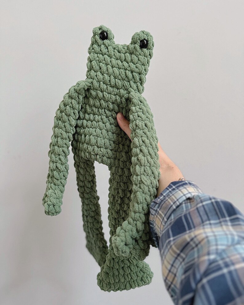 EASY Frog Crochet Pattern, Pettern Frog, Rana. Easy Instructions ...