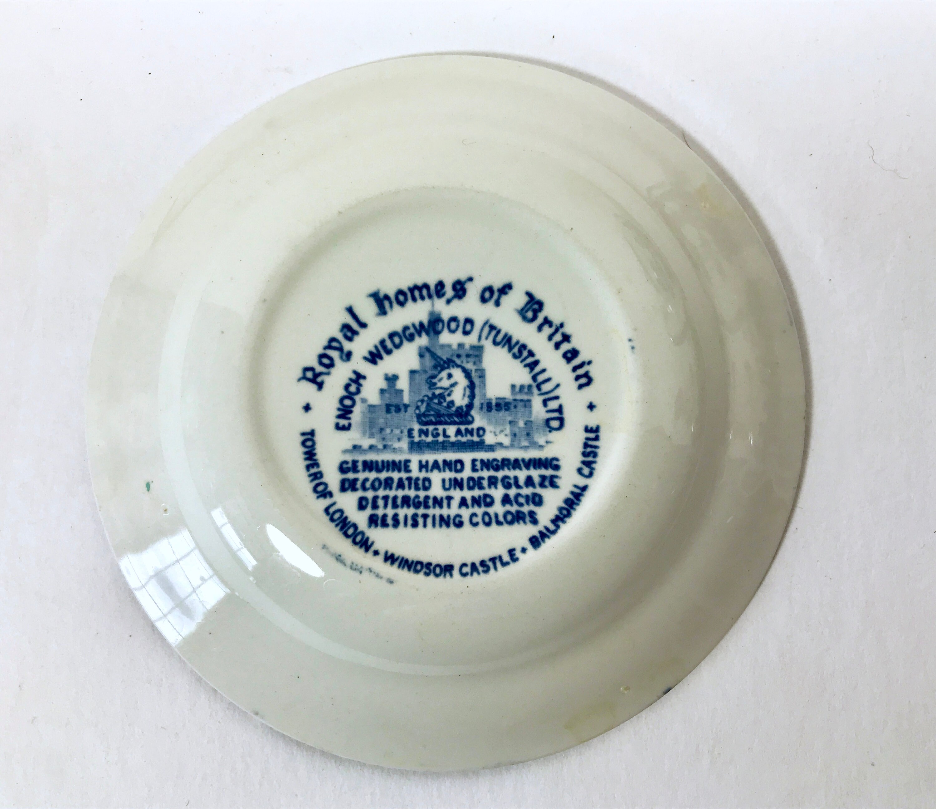 Vintage Enoch Tunstall Wedgwood Miniature Dish Tower of London ...