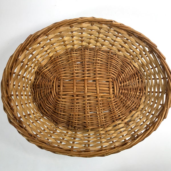 Shallow Basket - Etsy