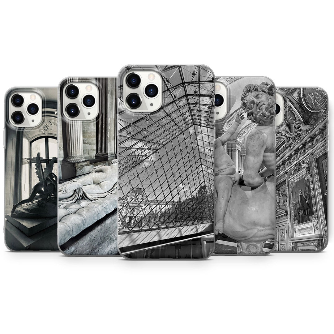Louvre Museum Case, Grande Galerie , Statue Phone Cover for iPhone 13 ...
