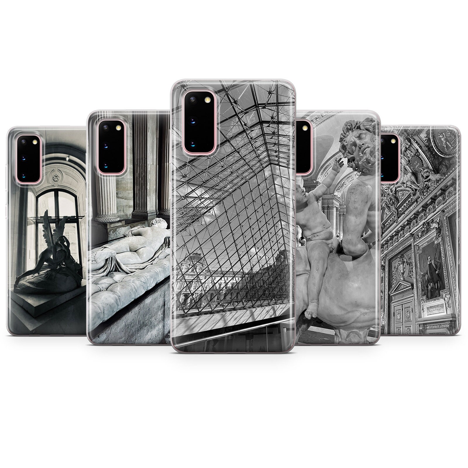 Louvre Museum Case, Grande Galerie , Statue Phone Cover for iPhone 13 ...