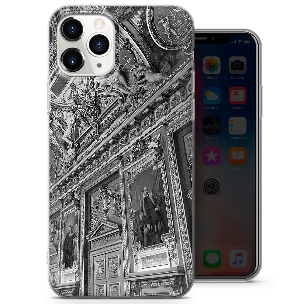 Louvre Museum Case, Grande Galerie , Statue Phone Cover for iPhone 13 ...