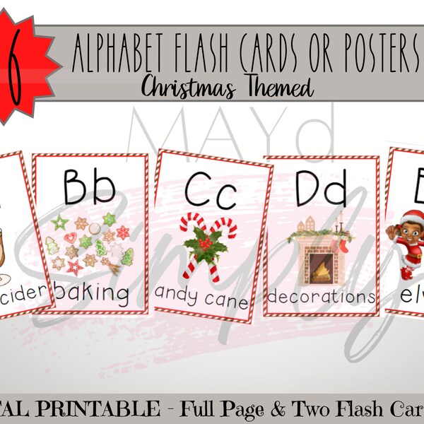 Christmas Abc Shirt - Etsy