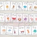 ABC Alphabet Posters and Flash Cards, Educational ABC Set, Classroom ...